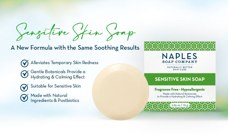 Sensitive Skin Soap - Fresh Formula Update – Naples Soap Company