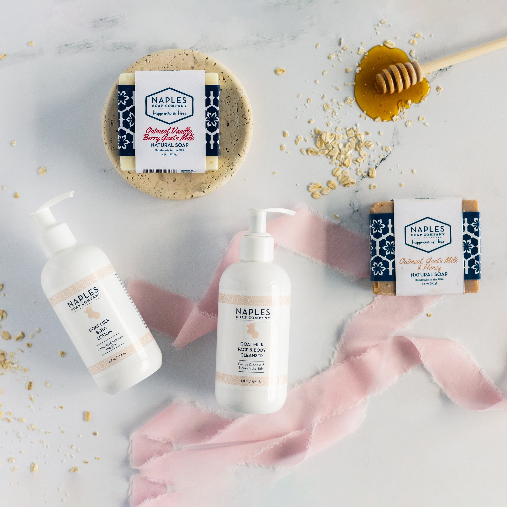 Gentle Soaps & Moisturizers Made with Natural Goat Milk – Naples Soap ...