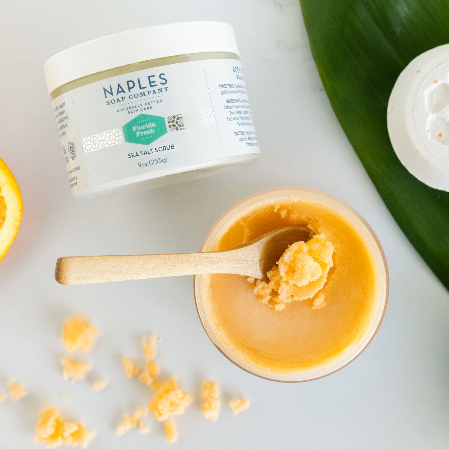 Exfoliating Body Scrubs Made with Sugar, Sea Salt, Botanical Oils ...