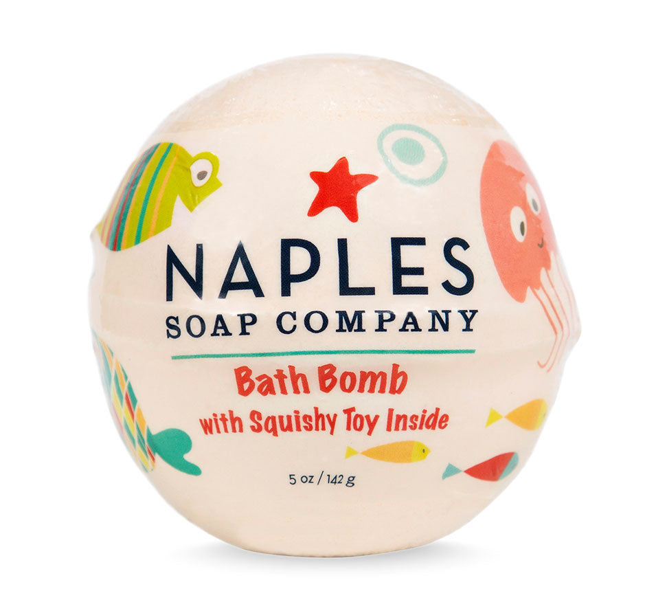 Citrus Squeeze Kid's Bath Bomb Orange – Naples Soap Company