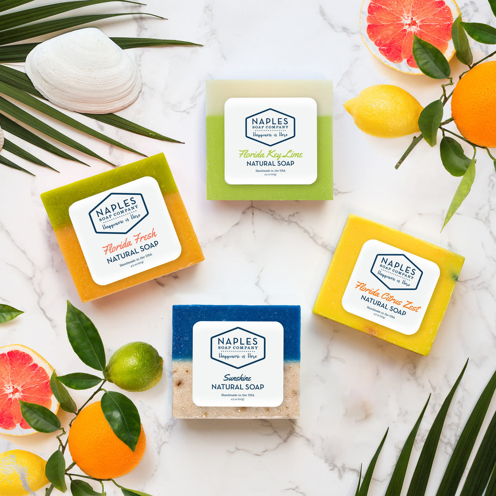 Florida Citrus Soap Stack – Naples Soap Company