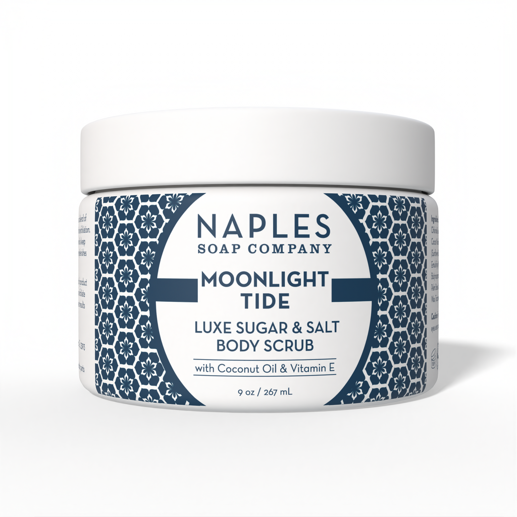 Moonlight Tide Luxe Sugar & Salt Body Scrub 9 oz – Naples Soap Company