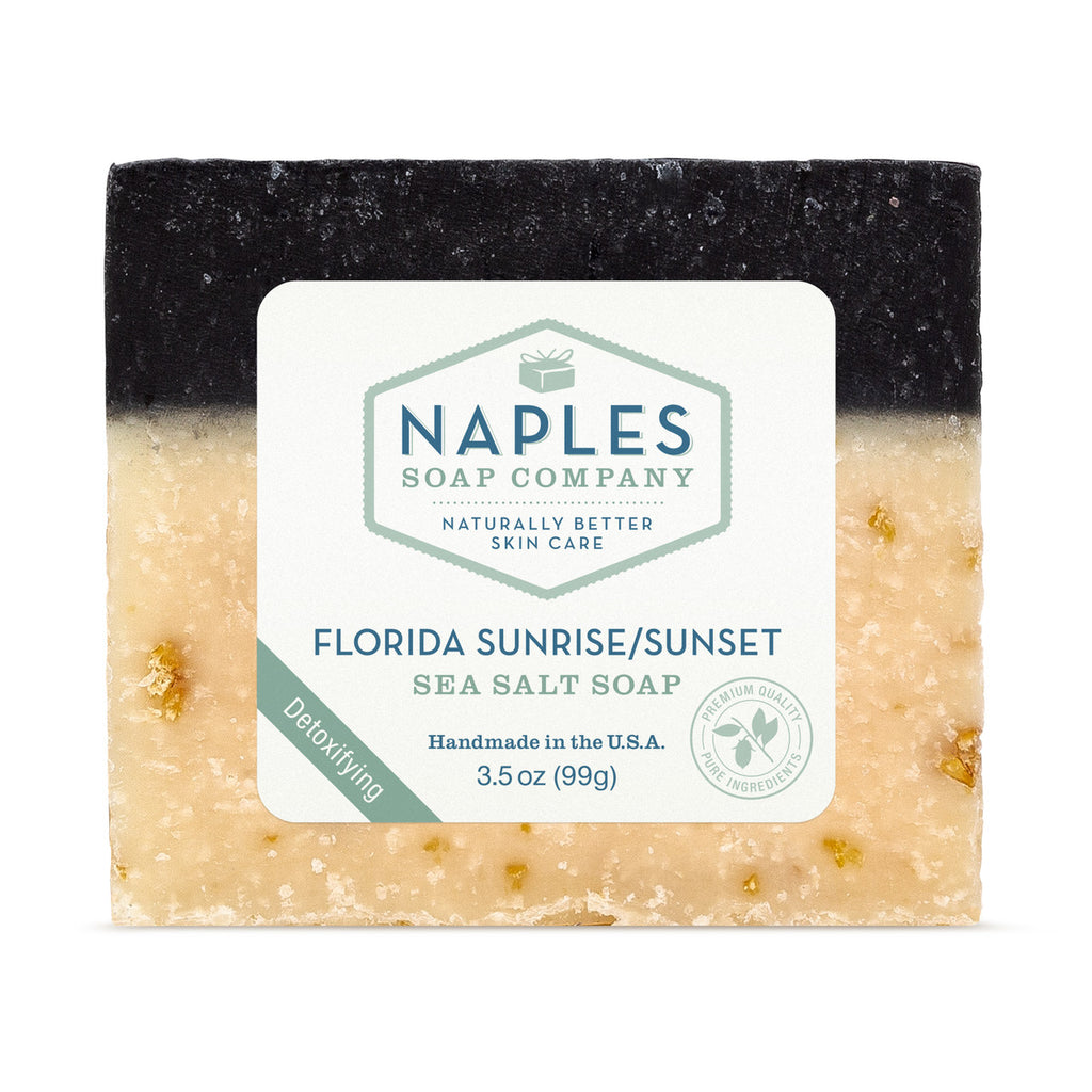 Florida Sunrise Sunset Sea Salt Soap – Naples Soap Company